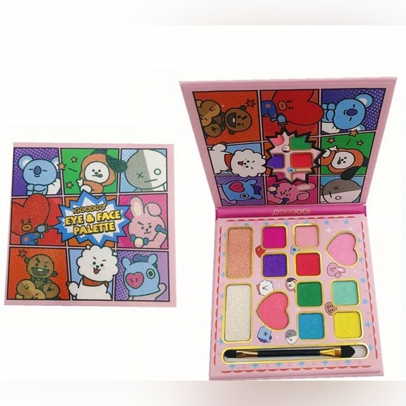 bt21 | Makeup | Bt2nwt Bright Colorful Eye Face Palette | Poshmark